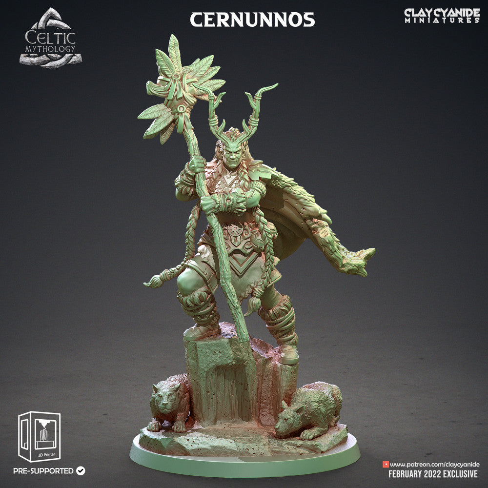 Cernunnos - Clay Cyanide Miniatures - Miniatures by Only-Games.co