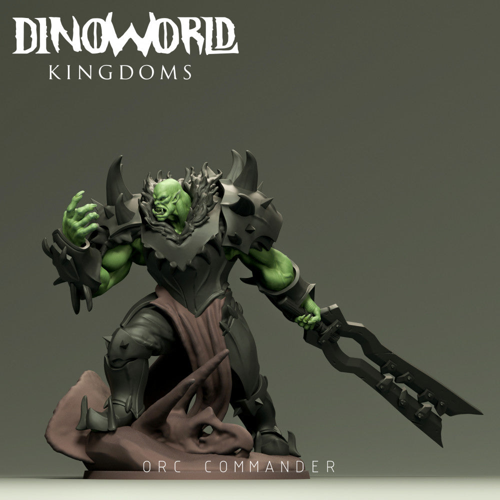 Orc commander rex - Dino World - Miniatures by Only-Games.co