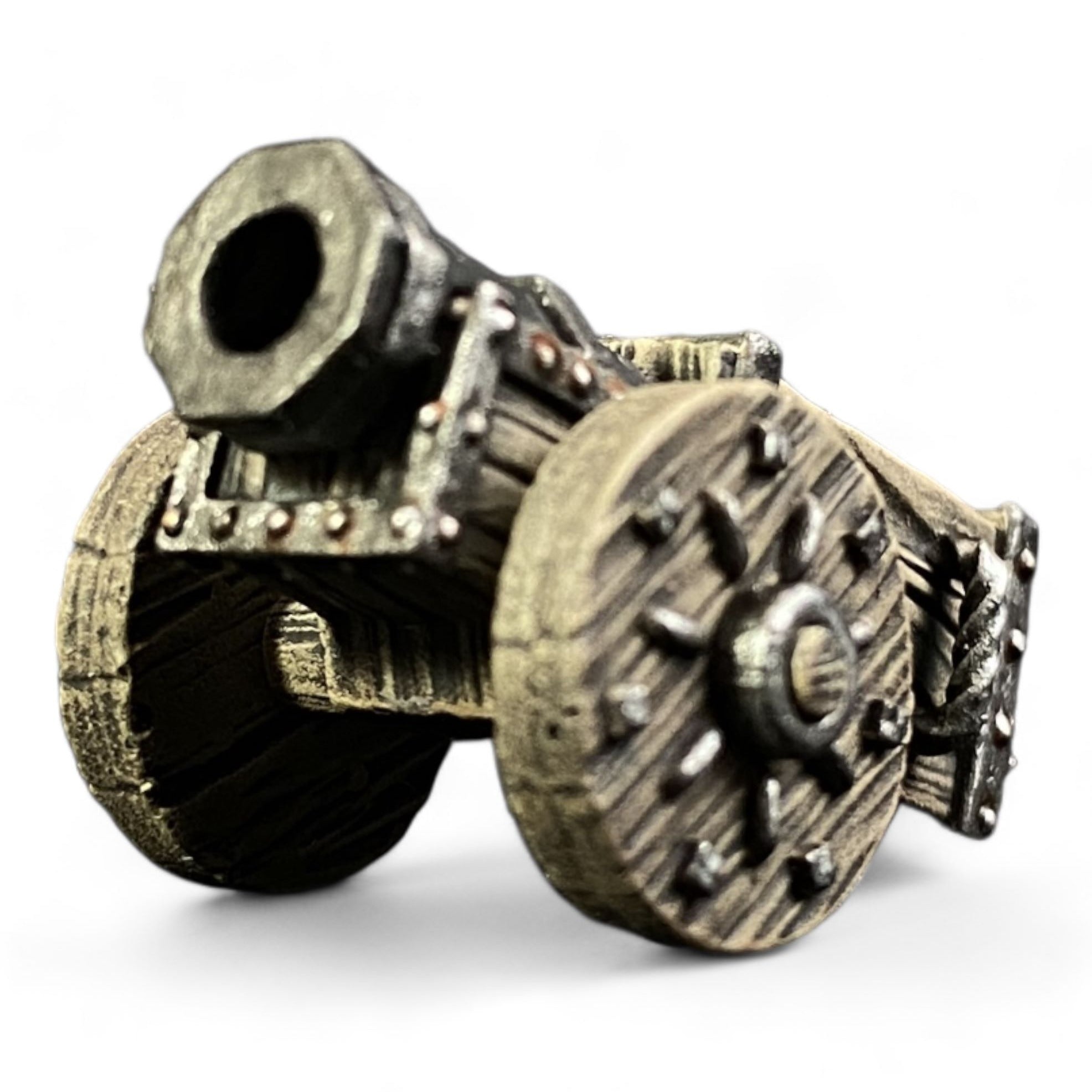 Small Bombard (Medieval Artillery) - Tiny Furniture - Miniatures by Only-Games.co