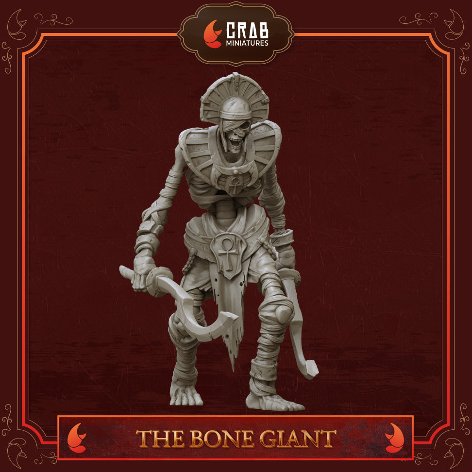 Pharaoh's Legacy: The Bone Giant - Crab Miniatures - Miniatures by Only-Games.co