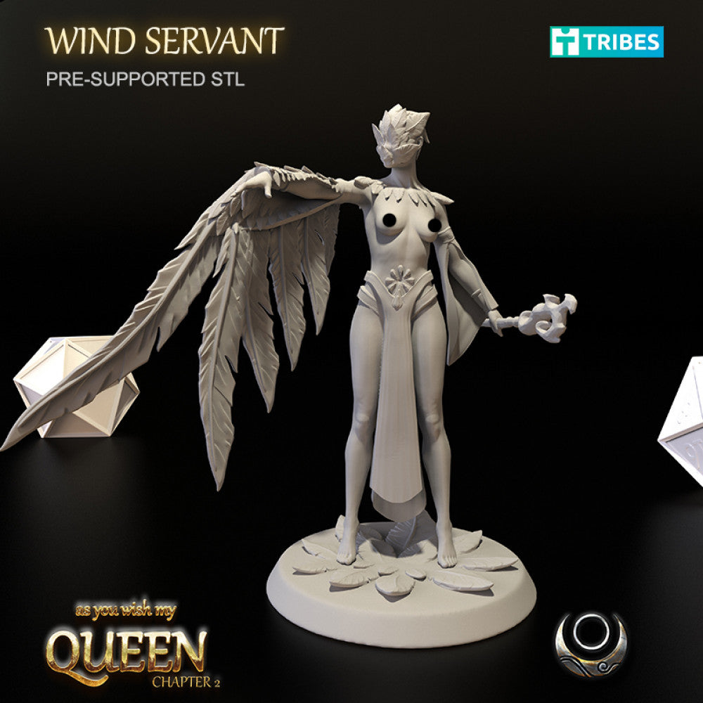 Wind Servant - Spirit of Resin - Miniatures by Only-Games.co