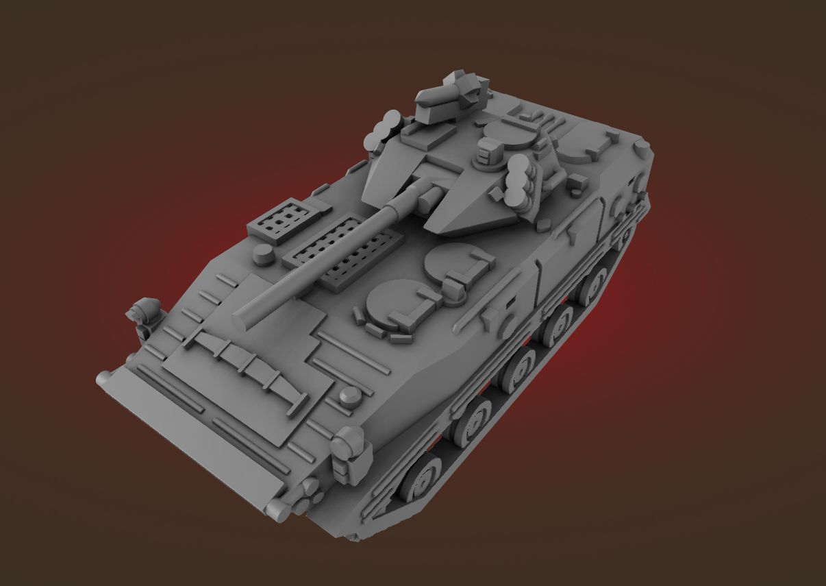 MG144-CH04 ZBD-03 IFV (aka ZLC-2000) - Aotrs Shipyards - Miniatures by Only-Games.co