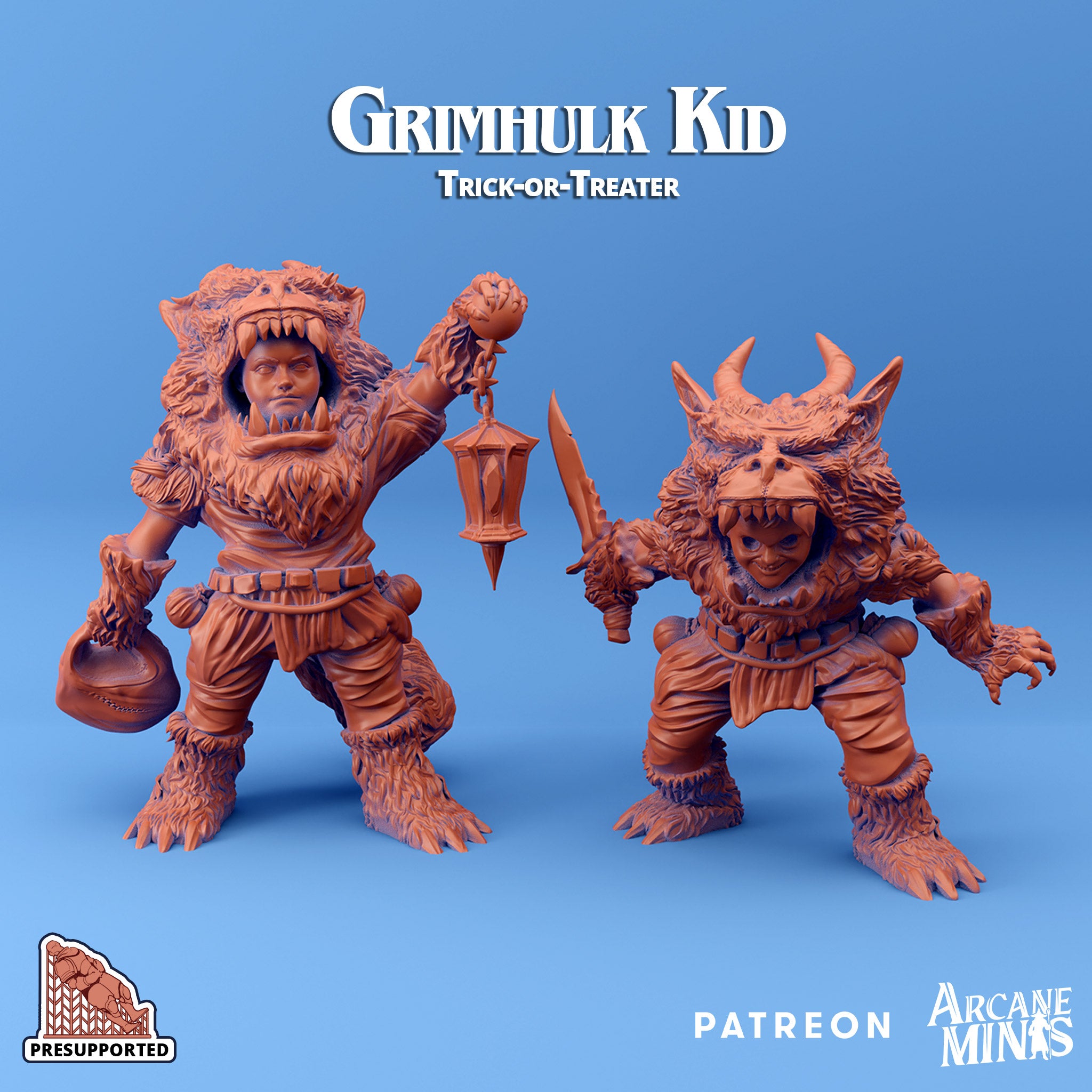 Grimhulk Kid - Herrulda's Song - Arcane Minis - Miniatures by Only-Games.co