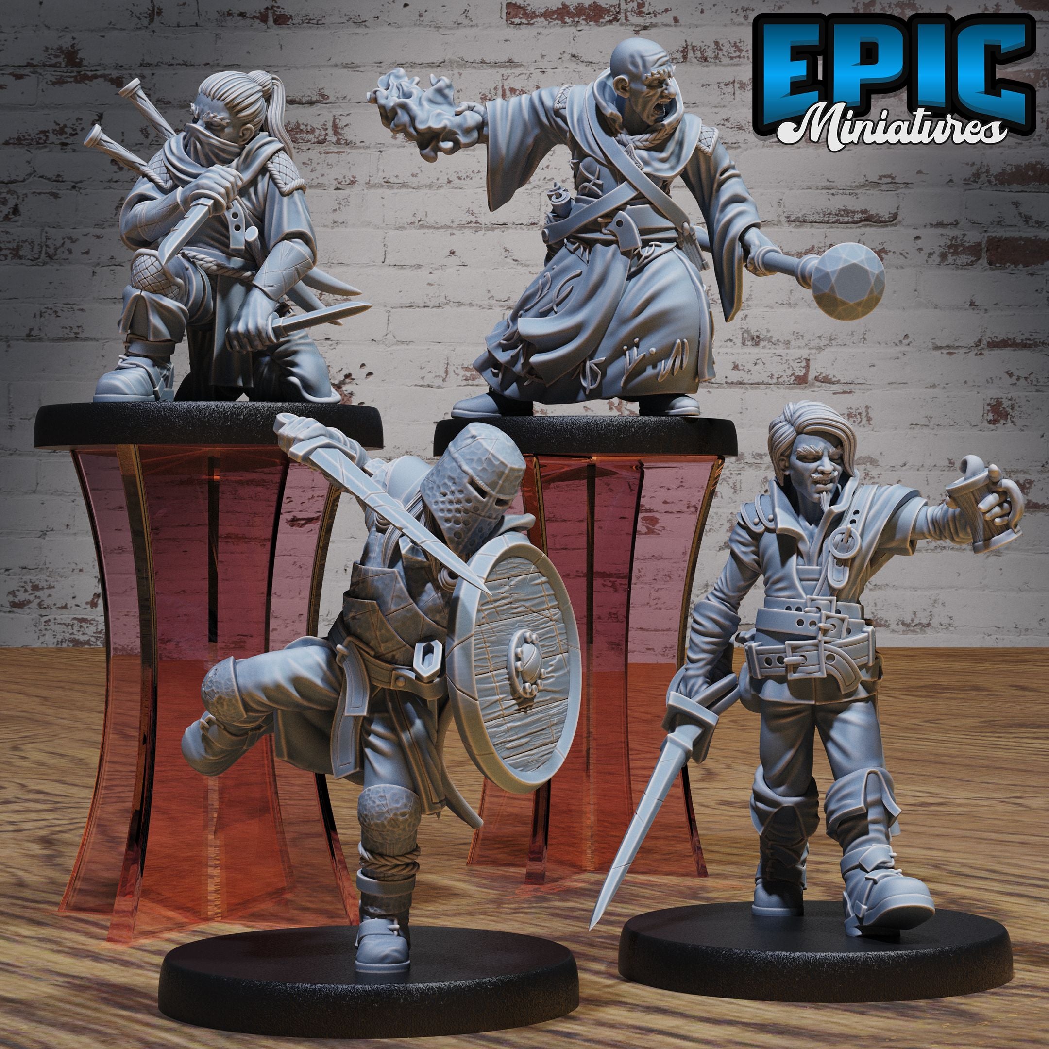 Tavern NPC Set A - Epic Miniatures - Miniatures by Only-Games.co