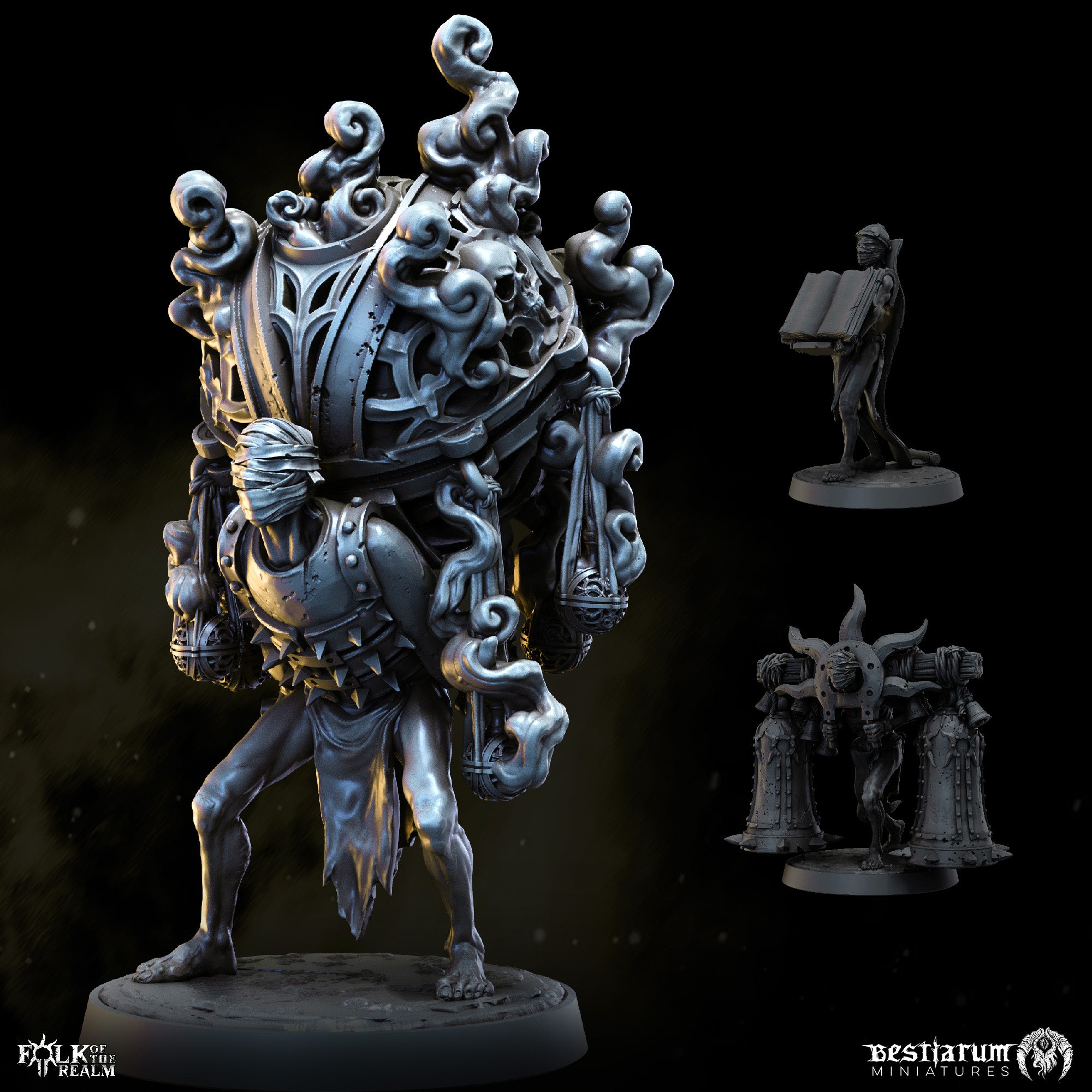 Husk Attendants x 3 - Bestiarum Studio - Miniatures by Only-Games.co