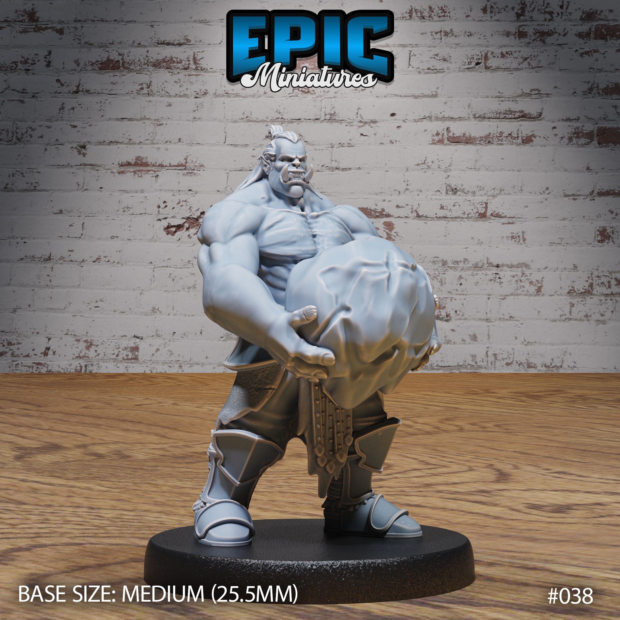 Orc Army Catapult Boulder - Epic Miniatures - Miniatures by Only-Games.co