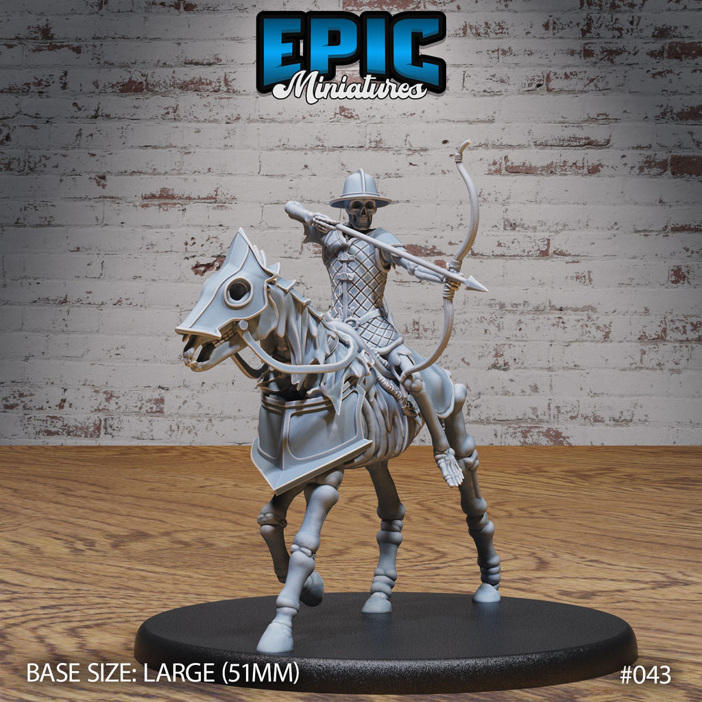 Skeleton Army Archer Mounted - Epic Miniatures - Miniatures by Only ...