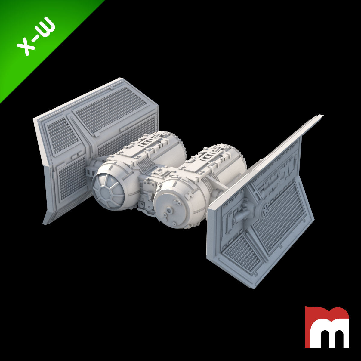(XW) TIE Shuttle - Mel Miniatures - Miniatures by Only-Games.co