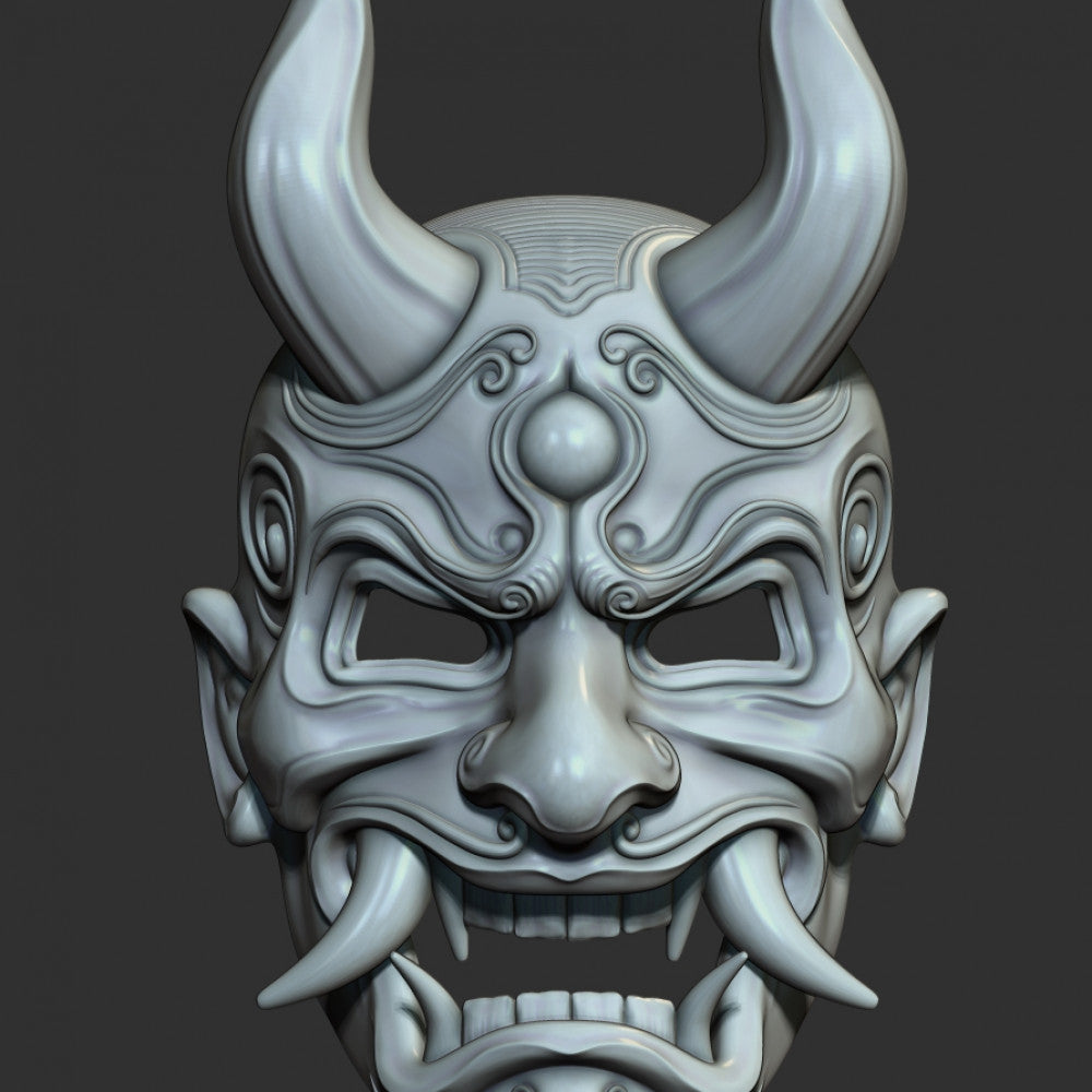Oni Masks . - 3dPrintingRealms - Miniatures by Only-Games.co