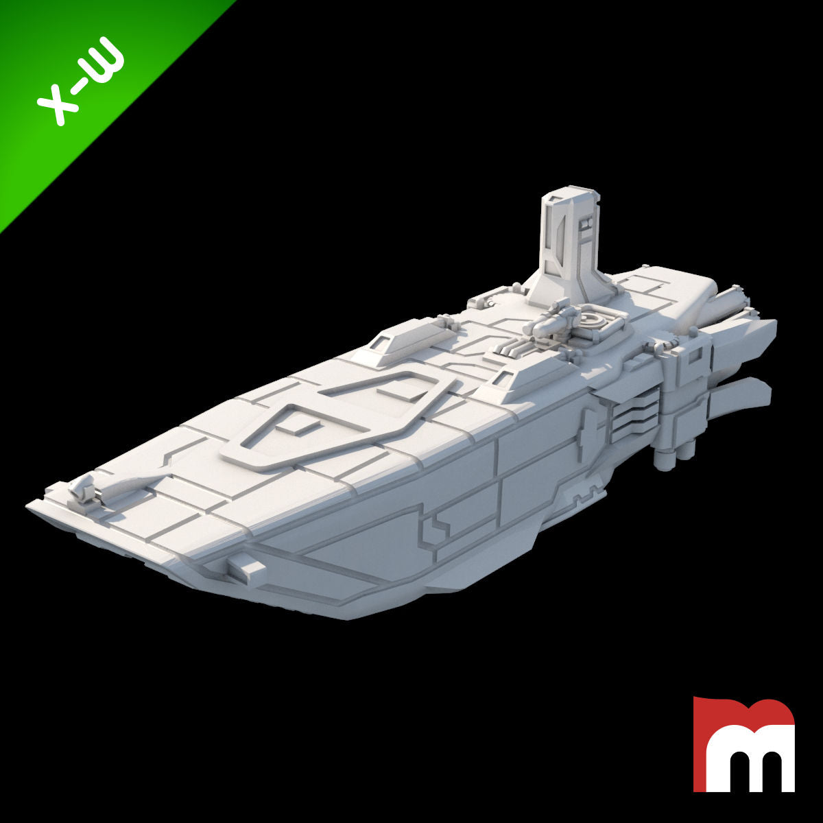 (XW) First Order Atmospheric Assault Lander - Mel Miniatures ...