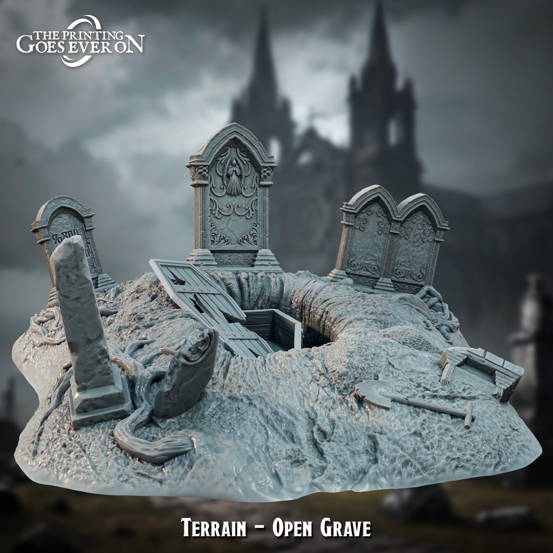 Open Grave Terrain - The Printing Goes Ever On - Miniatures by Only ...