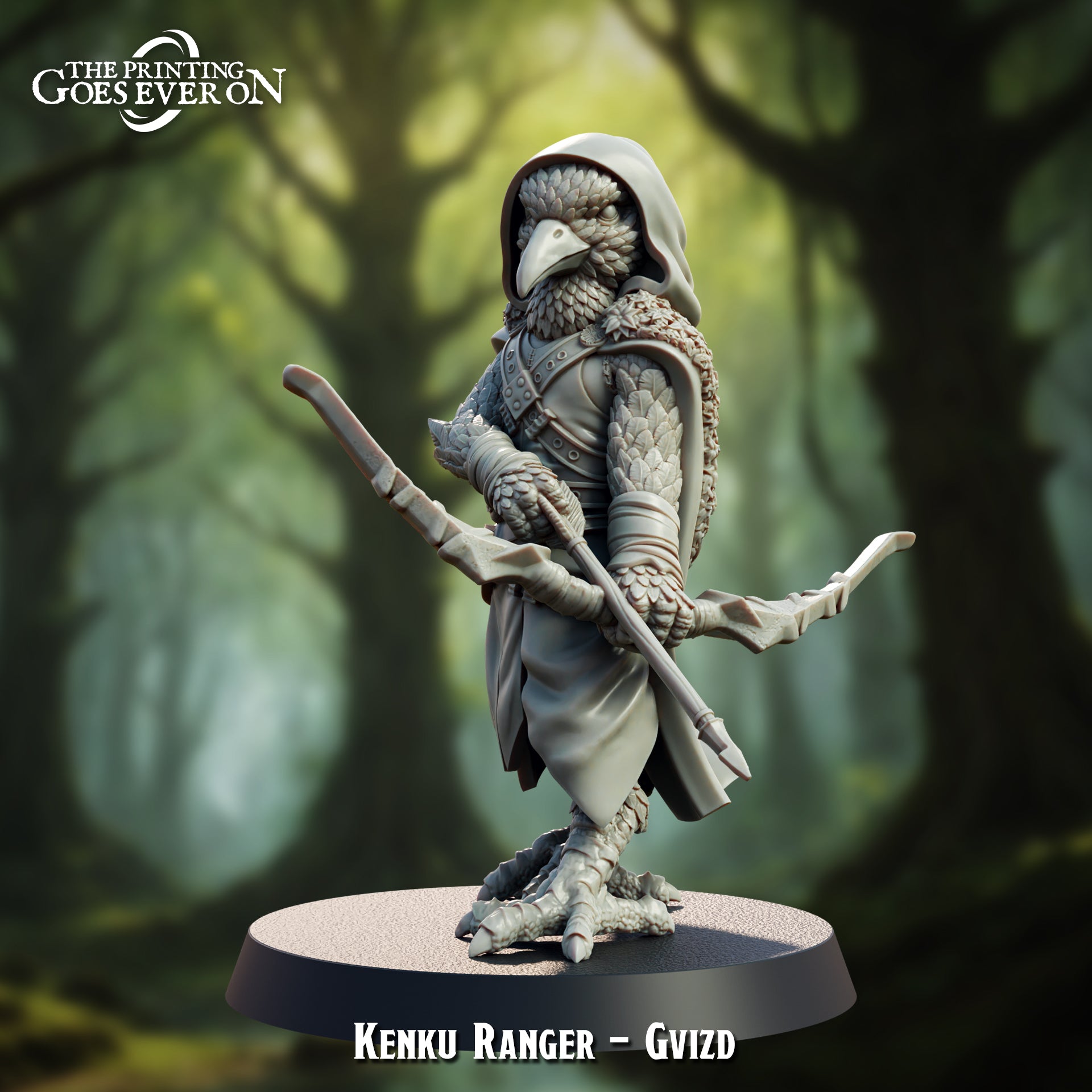 Kenku Ranger - Gvizd - The Printing Goes Ever On - Miniatures by Only ...