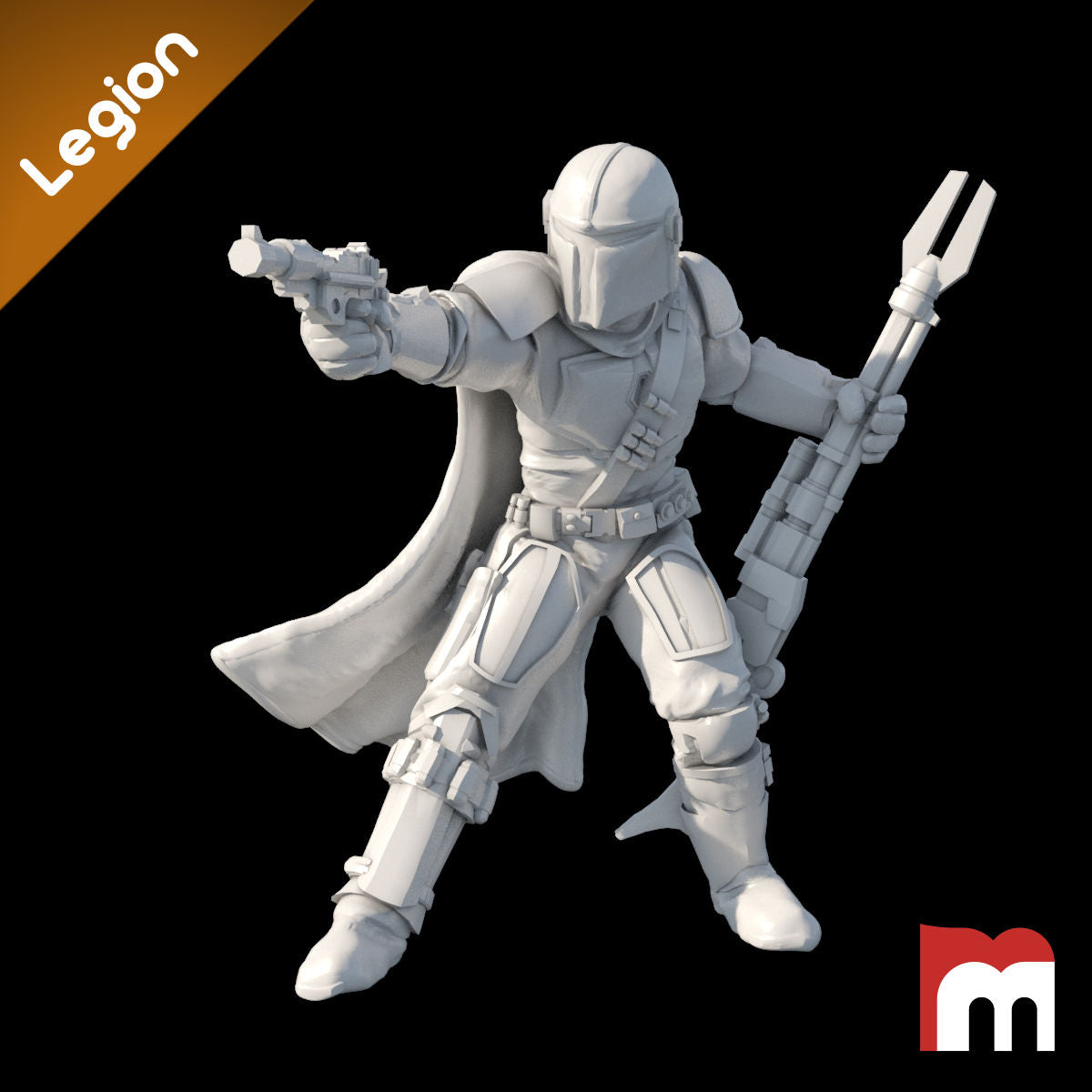 (Legion) The Mandalorian - Mel Miniatures - Miniatures by Only-Games.co