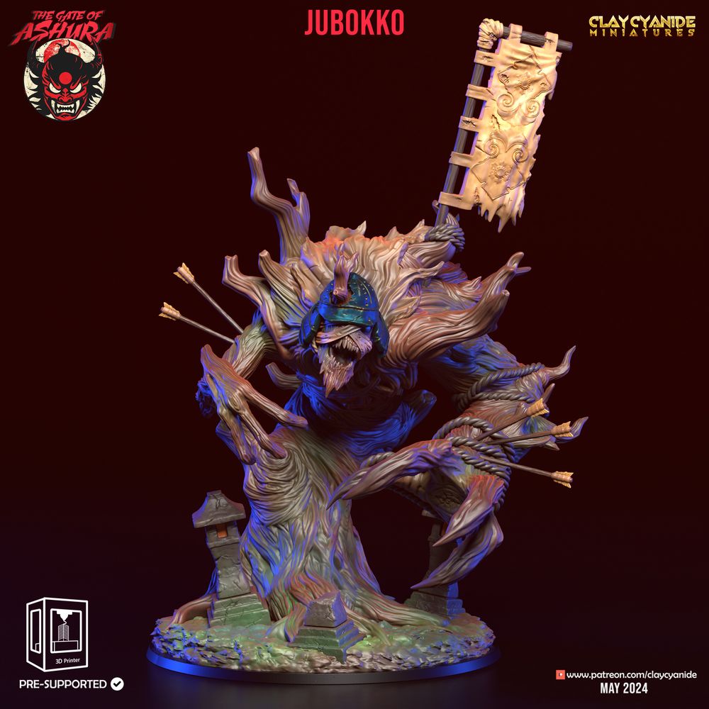 Jubokko - Clay Cyanide Miniatures - Miniatures by Only-Games.co
