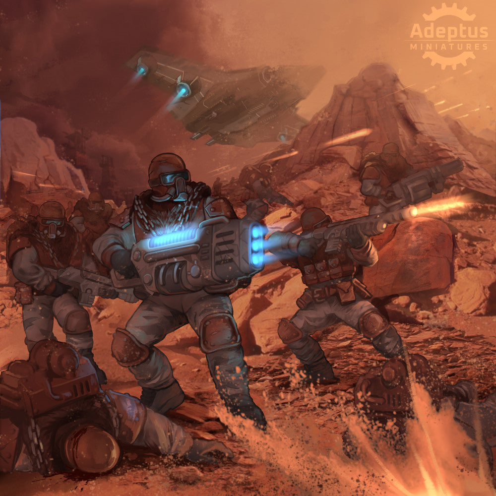 Commander. Spectre Regiment. Imperial Guard - Adeptus Miniatures ...