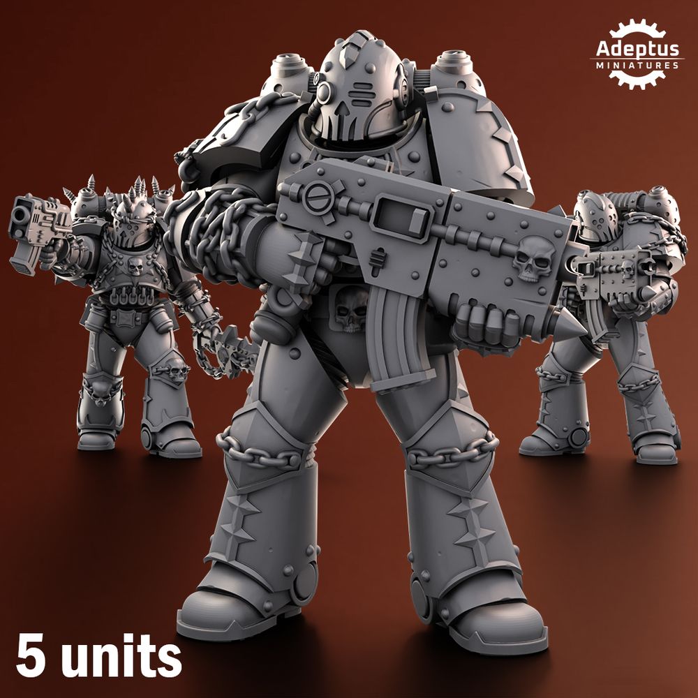 Chainlords. Chaos Space Knights - Adeptus Miniatures - Miniatures by ...