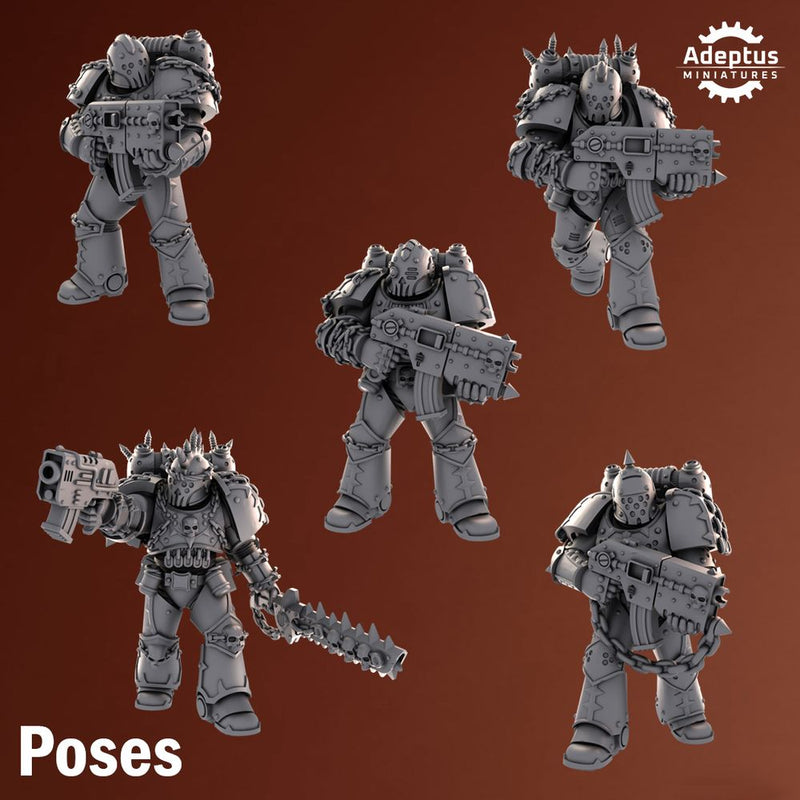 Chainlords. Chaos Space Knights - Adeptus Miniatures - Miniatures by ...