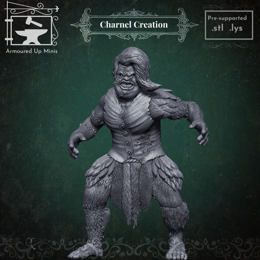 Charnel Creation - Armoured Up Minisv - Miniatures by Only-Games.co