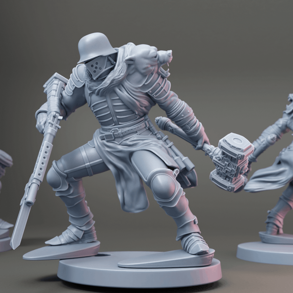 Wrecker Erwald (B) - ZUG 7 Warband - Shocktrooper - The Bear ...