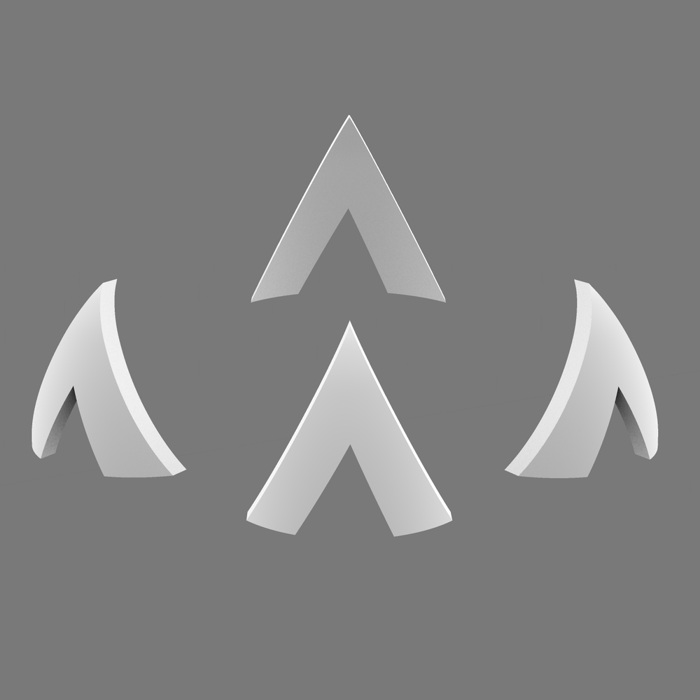 Space Knights Heavy Weapons Squad Symbols Type A X60 - BW Terrain Forge ...