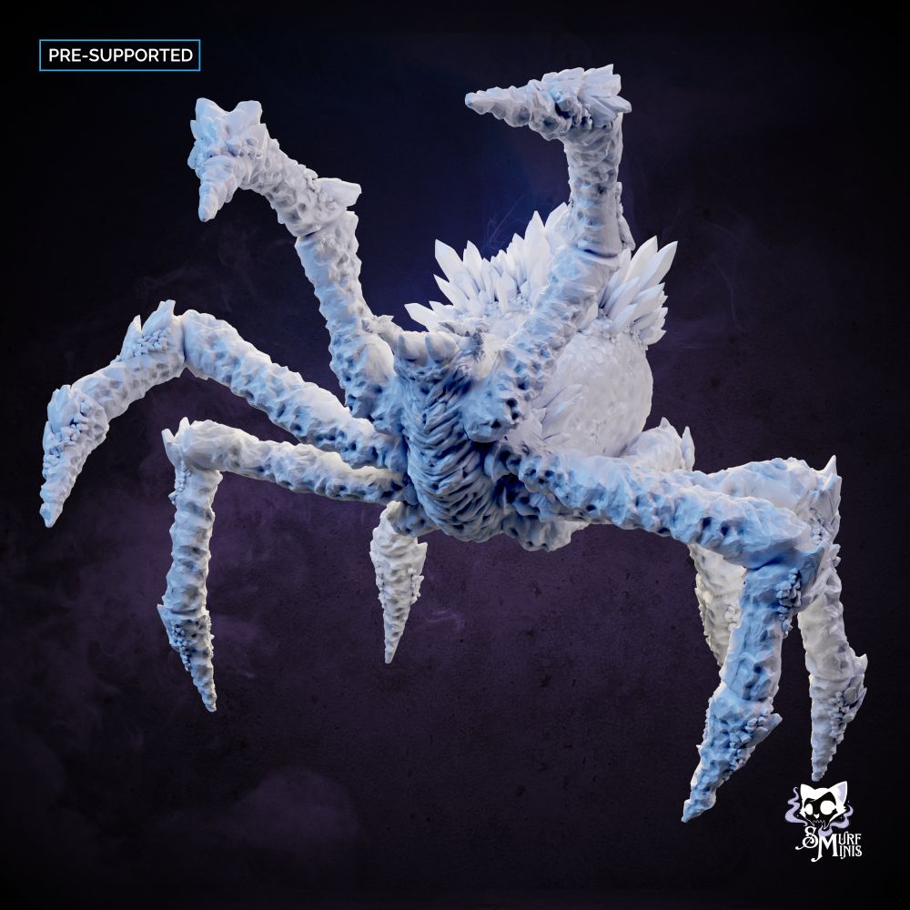 Snow Spider - B - Smurf Arts and Crafts - Miniatures by Only-Games.co