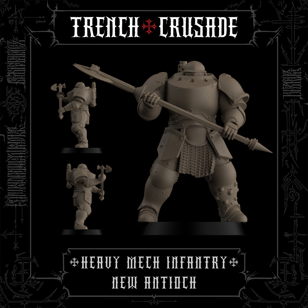 Trench Crusade - Heavy Mechanised Infantry (Polearm) - New Antioch ...