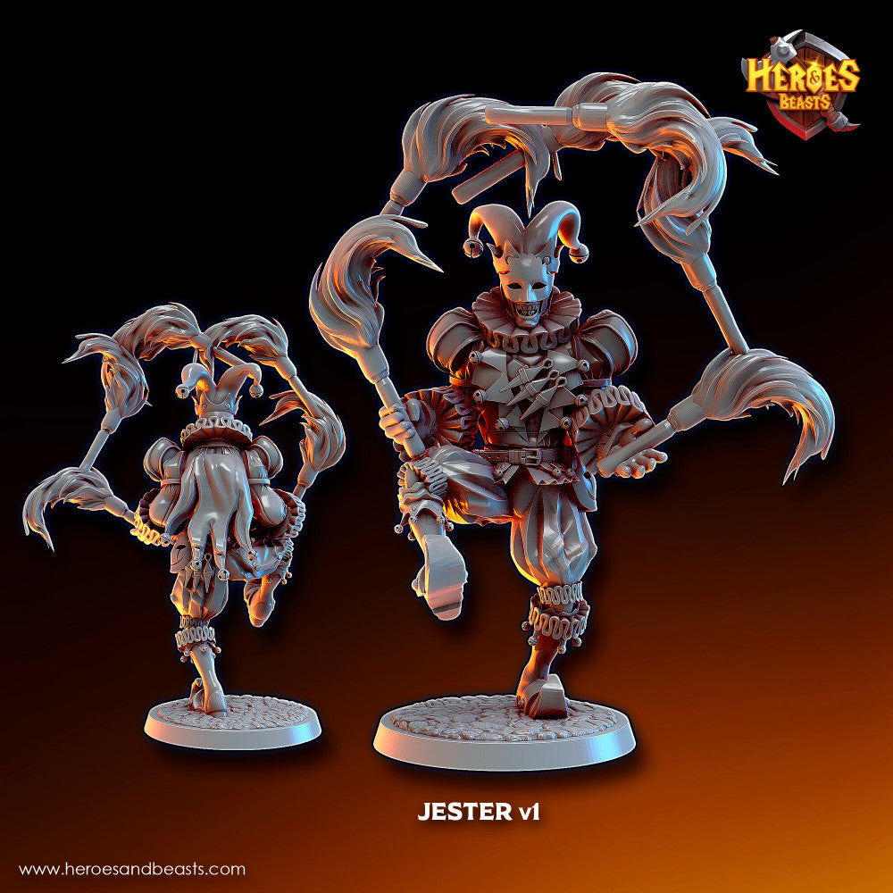 jester v1 - Heroes and Beasts - Miniatures by Only-Games.co