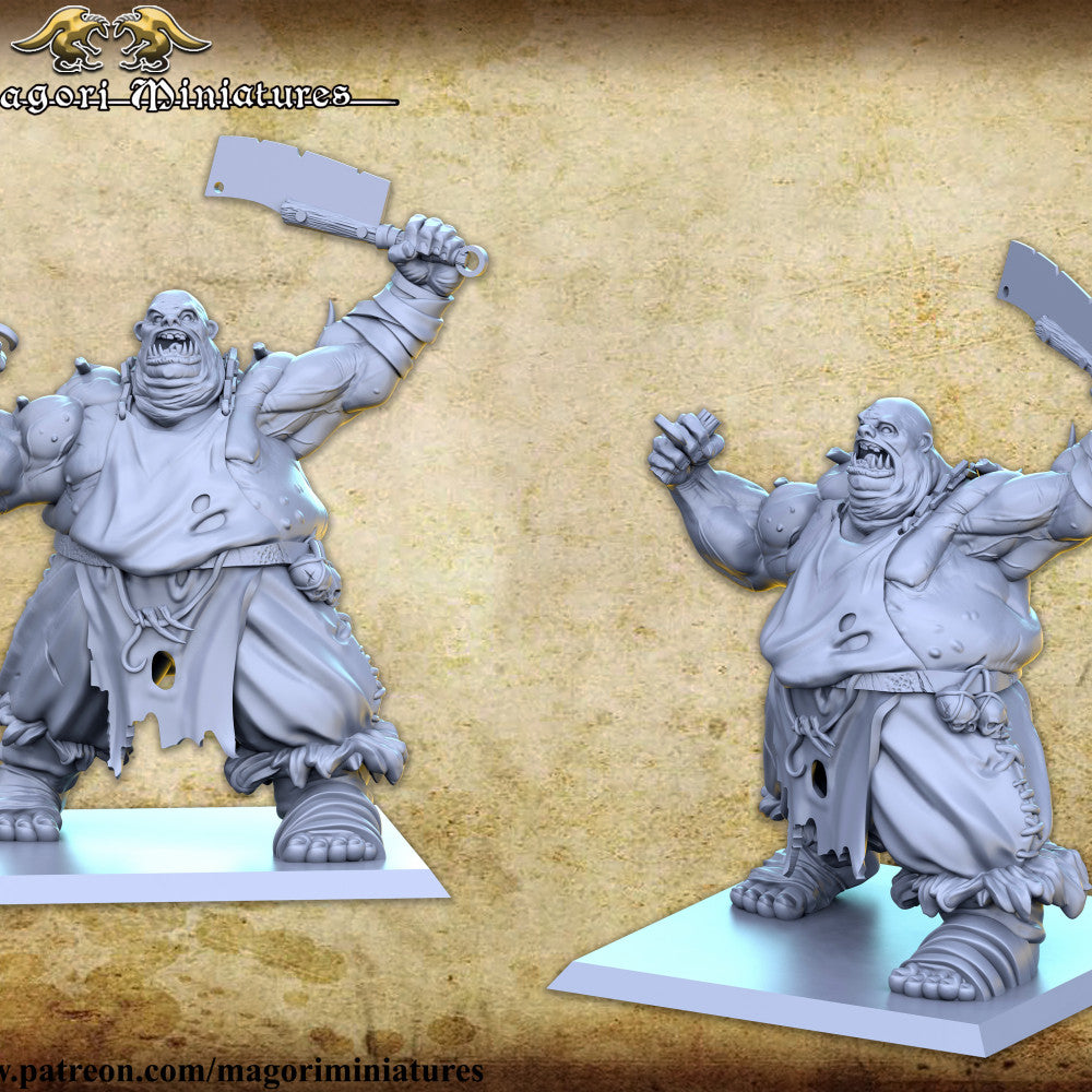 Ogre butcher - Magori Miniatures - Miniatures by Only-Games.co