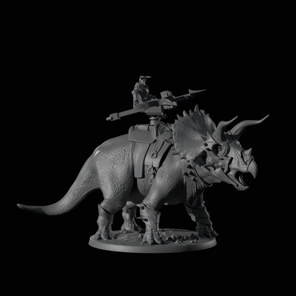 Triceratops dinosaur mount ballesta - Dino World - Miniatures by Only ...
