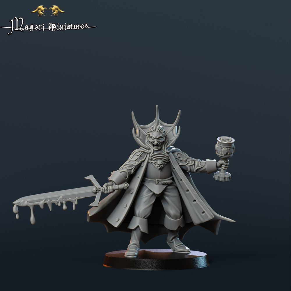 Vampire noble enraged - Magori Miniatures - Miniatures by Only-Games.co