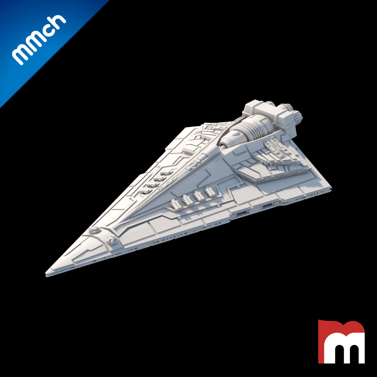 (MMch) Ardent Fast Frigate - Mel Miniatures - Miniatures by Only-Games.co