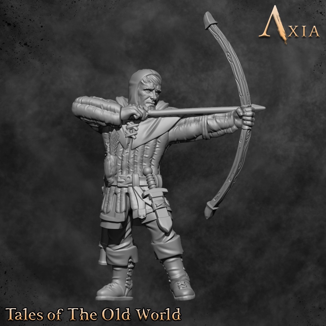 ARCHER 3 - NAX004 - Axia Citizens of the Old World - Miniatures by Only ...