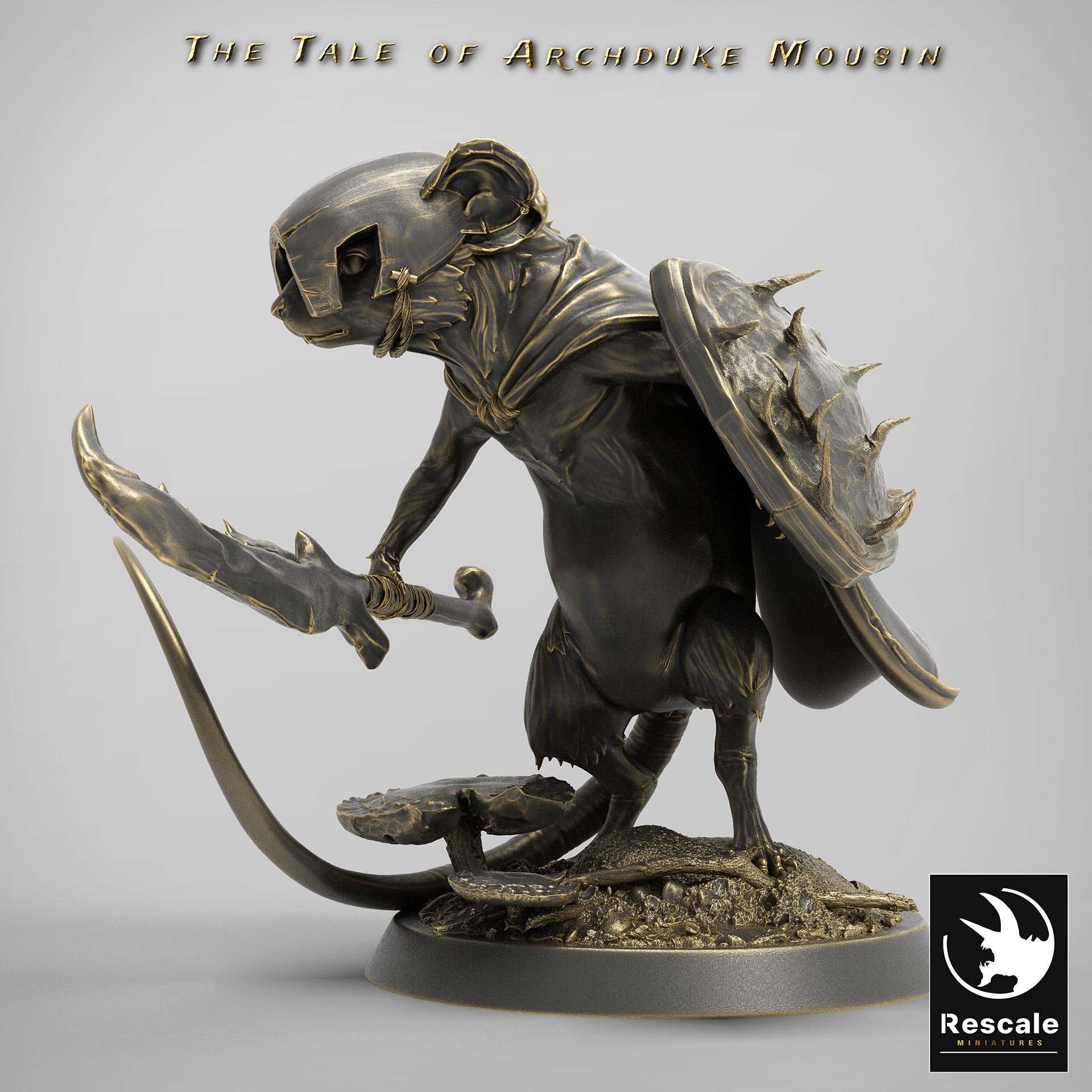 Mouse Look Right A Soldier - Lord of the Print - Miniatures by Only ...
