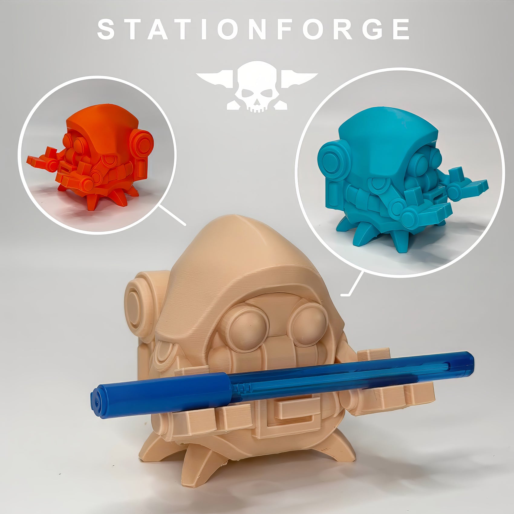 Bobby the Pen Holder - StationForge - Miniatures by Only-Games.co