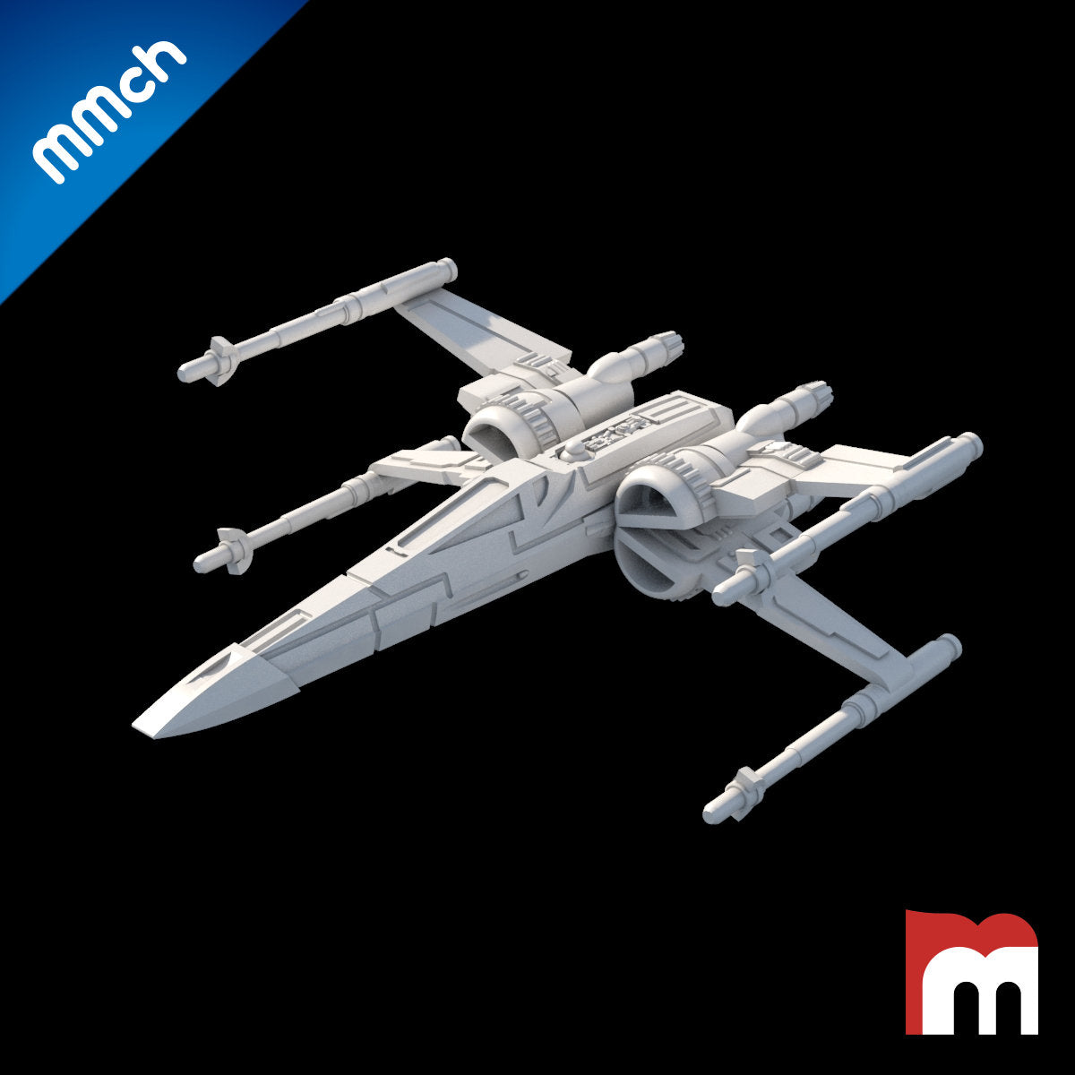 (MMch) T-70 X-wing - Mel Miniatures - Miniatures by Only-Games.co