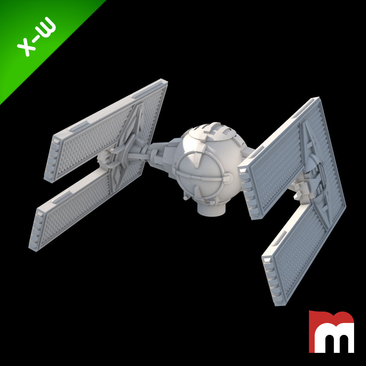 (XW) TIE Droid - Mel Miniatures - Miniatures by Only-Games.co