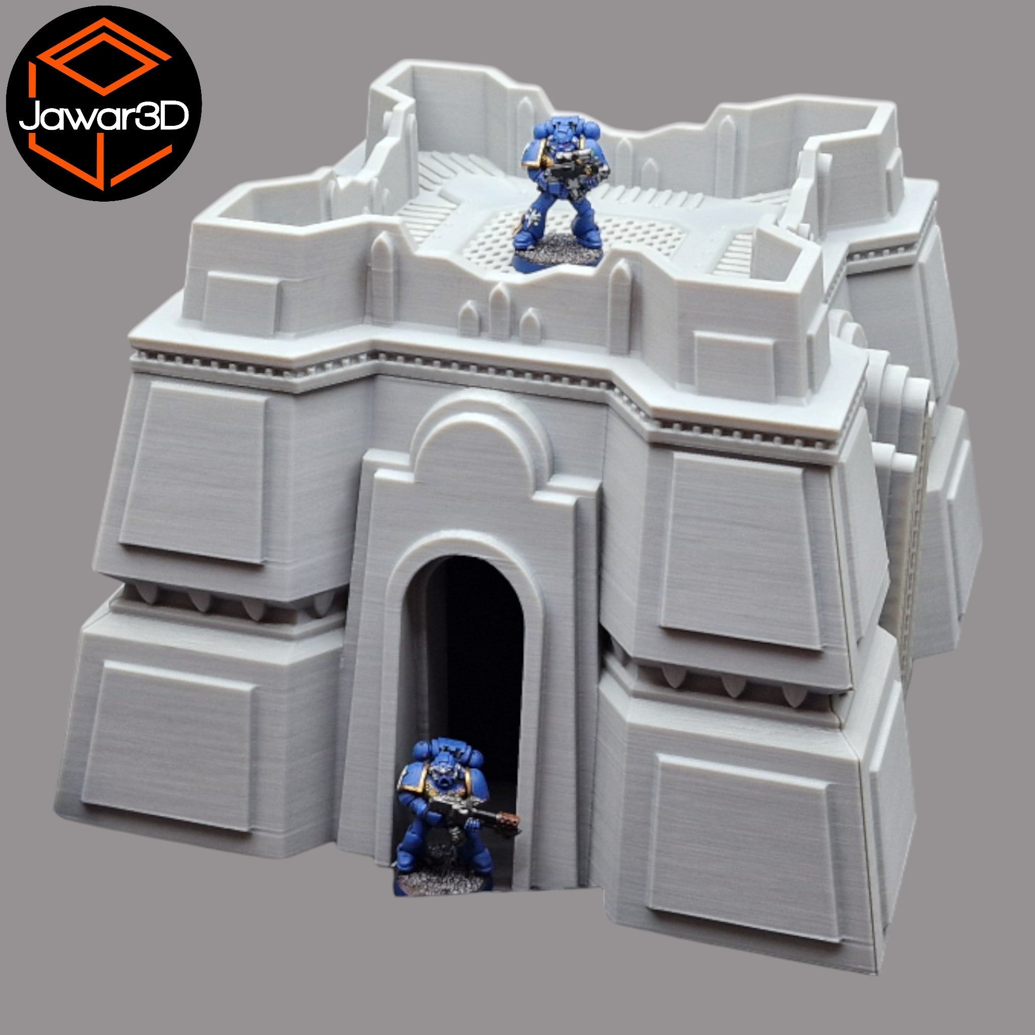 Korrin Fortress Tower - 28mm Wargaming Scatter Terrain Scenery Tableto