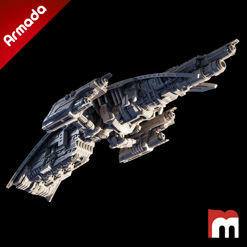 (Armada) Bulwark Mark II Battlecruiser - Mel Miniatures - Miniatures by ...