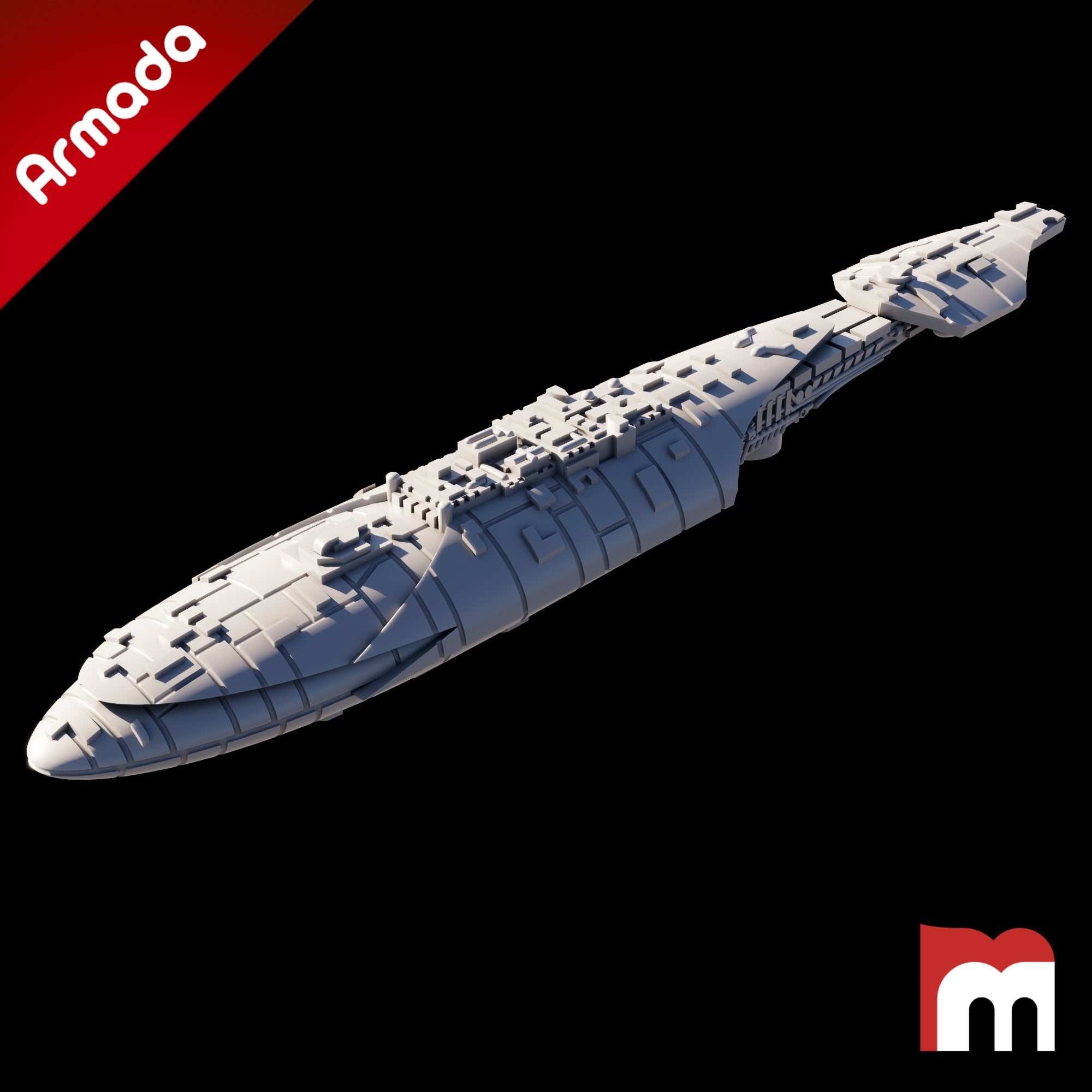 (Armada) MC30c Frigate - Mel Miniatures - Miniatures by Only-Games.co