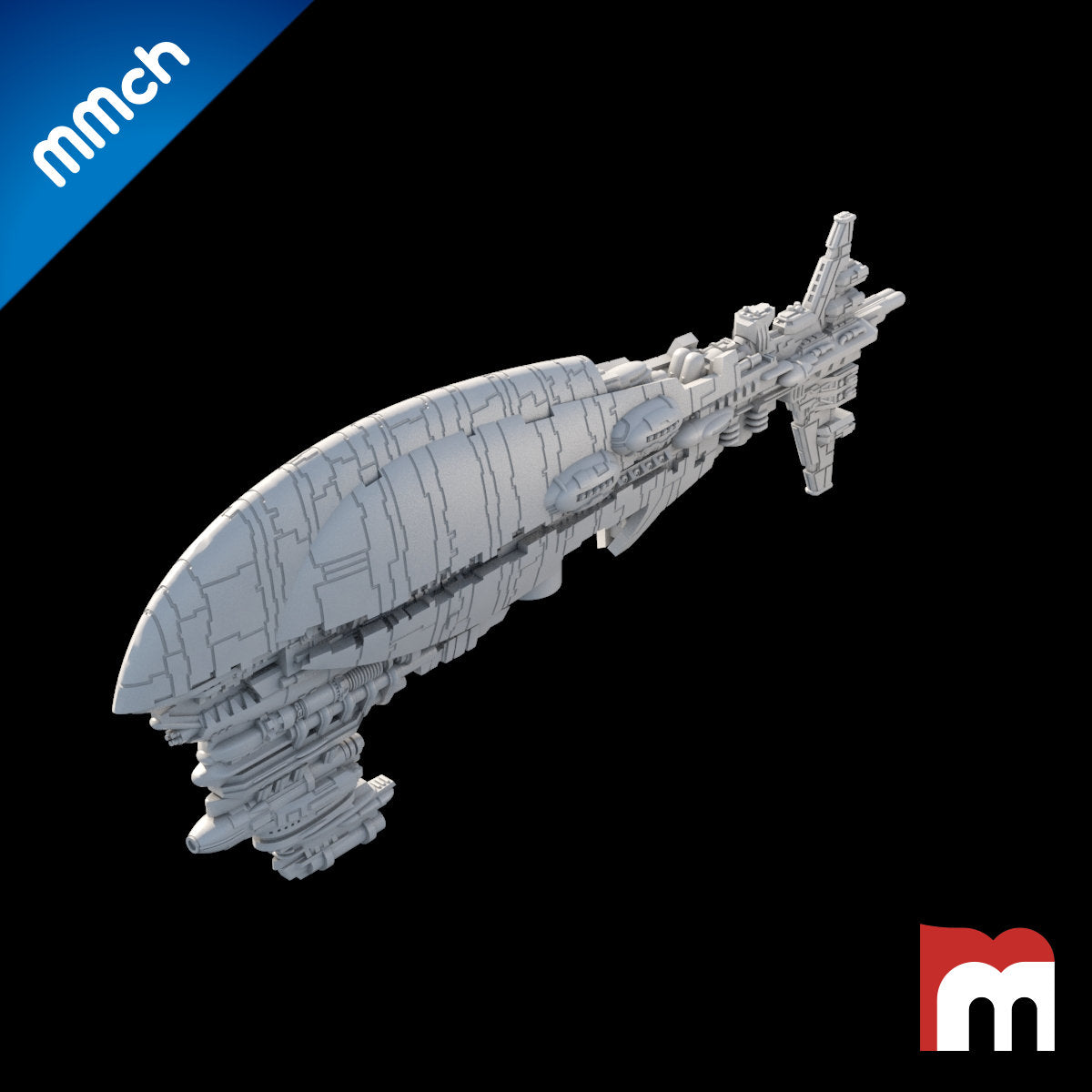 (MMch) Assault Frigate Mk I Type VII - Mel Miniatures - Miniatures by ...