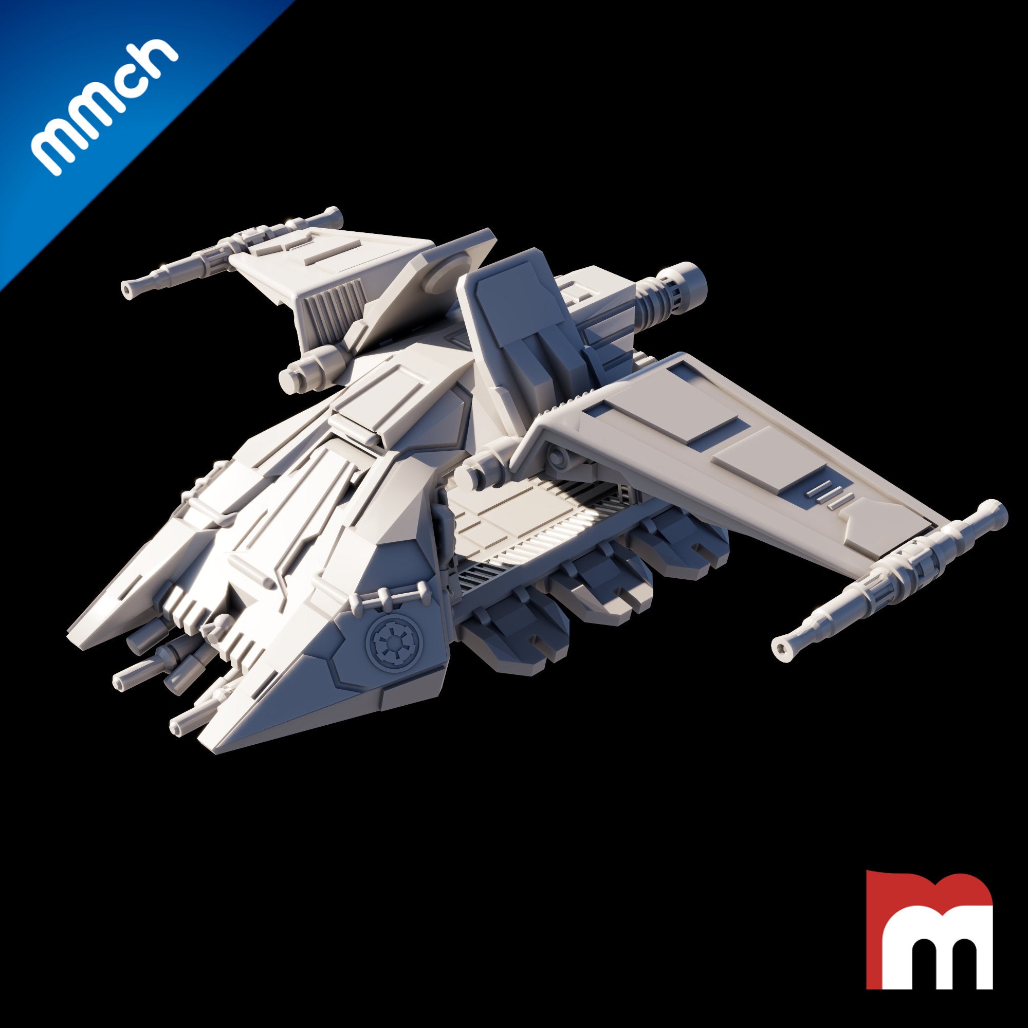 (MMch) Imperial Dropship Transport - Mel Miniatures - Miniatures by ...