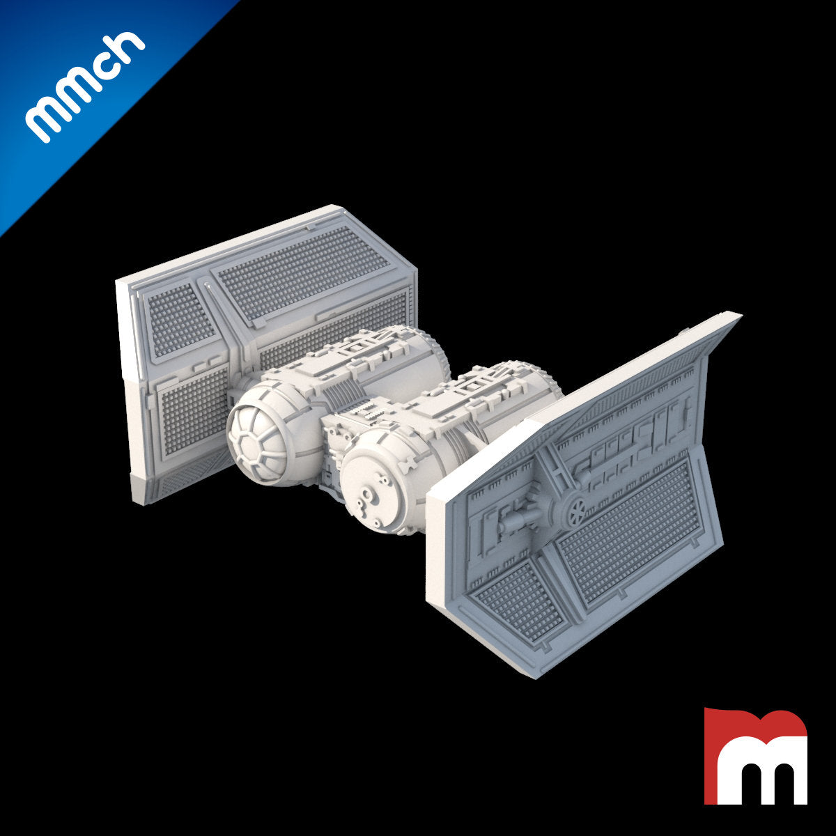 (MMch) TIE Shuttle - Mel Miniatures - Miniatures by Only-Games.co