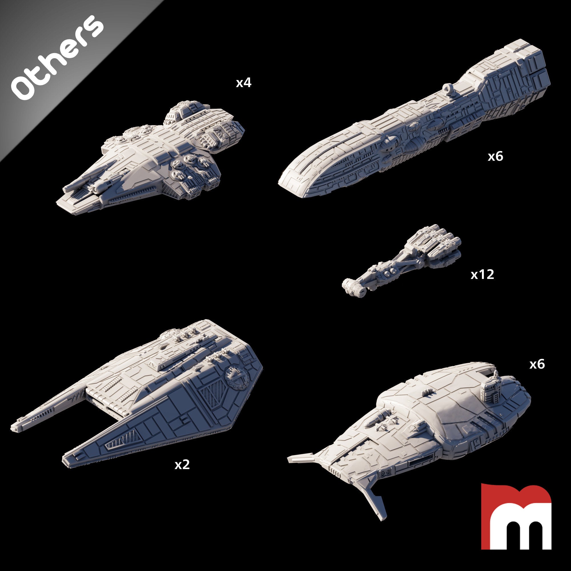 (Others) Witte Set III - Mel Miniatures - Miniatures by Only-Games.co