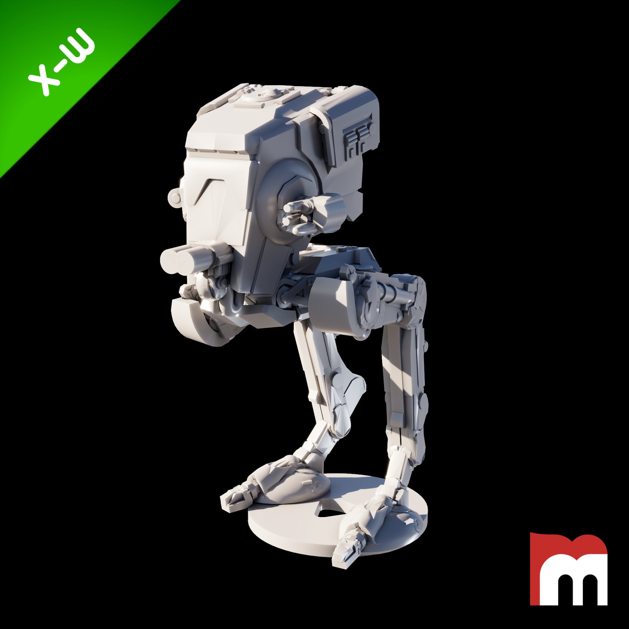 (XW) First Order AT-ST - Mel Miniatures - Miniatures by Only-Games.co