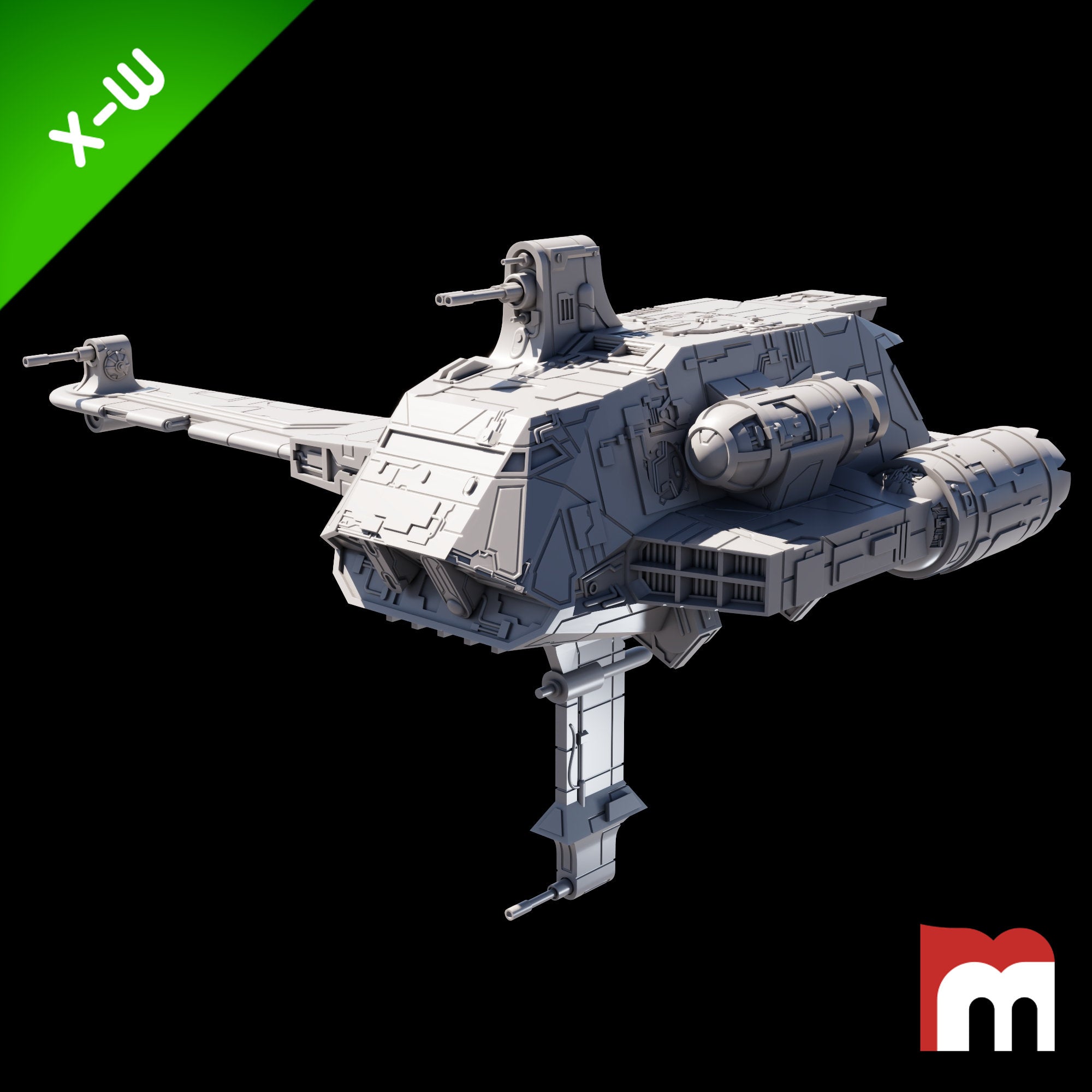 (XW) G9 Rigger “Twilight” - Mel Miniatures - Miniatures by Only-Games.co