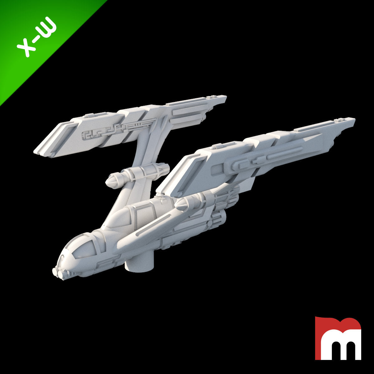 (XW) Z-Wing - Mel Miniatures - Miniatures by Only-Games.co