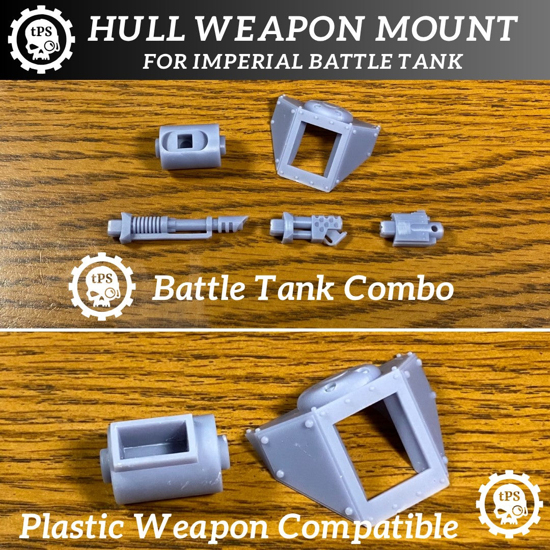 Hull weapon mount for Imperail Battle tank - Tiny Panzer Studio ...