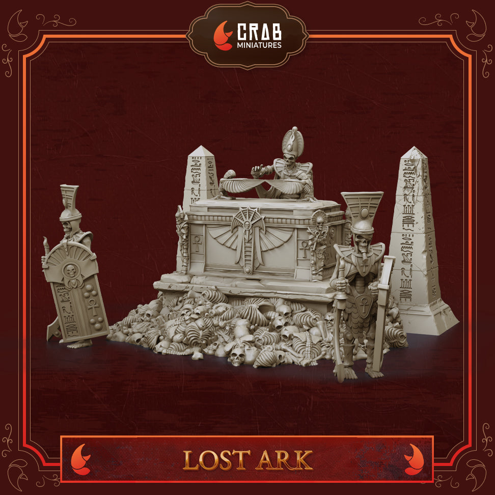 Pharaoh's Legacy: Lost Ark - Crab Miniatures - Miniatures by Only-Games.co