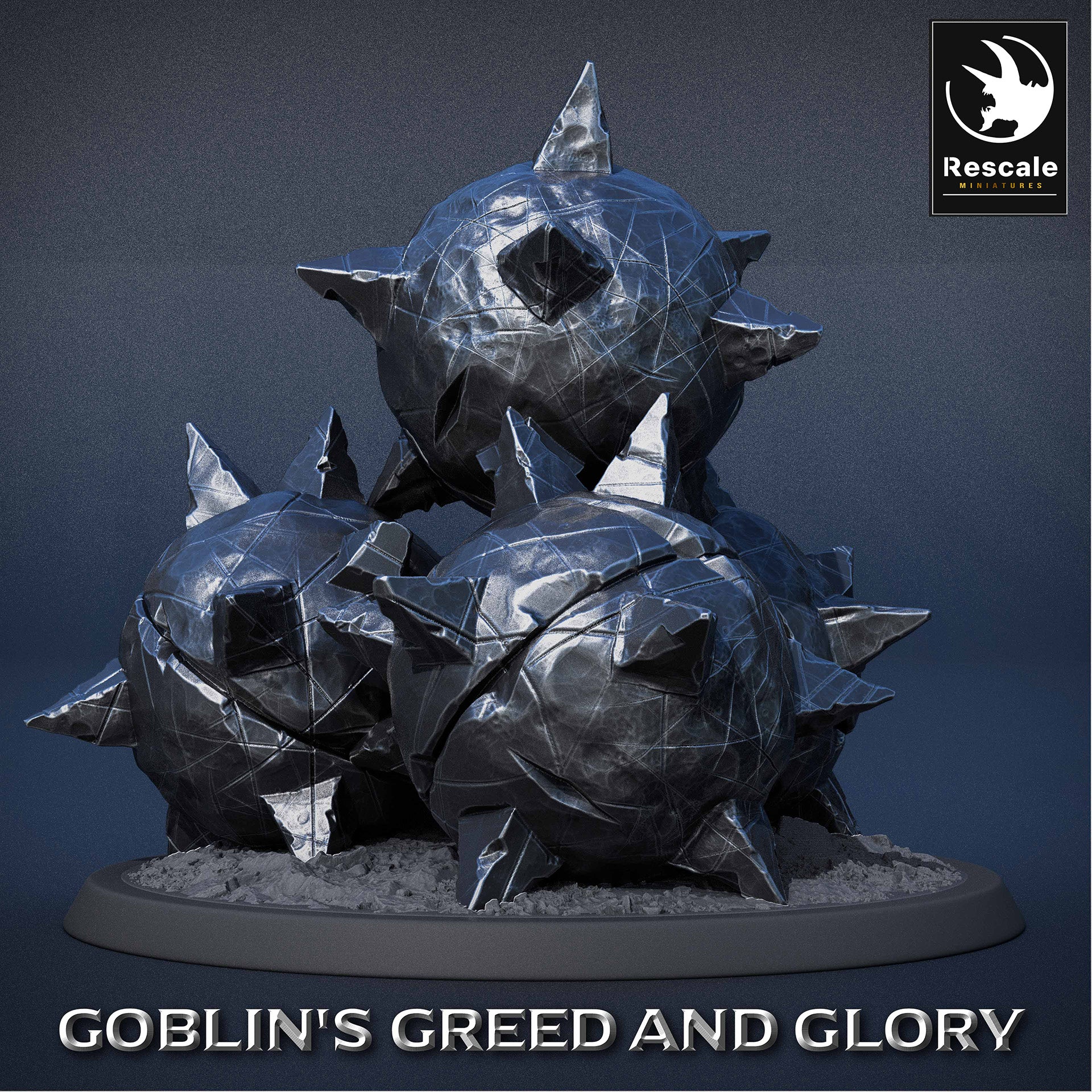 Goblin Stack Spike - Lord of the Print - Miniatures by Only-Games.co
