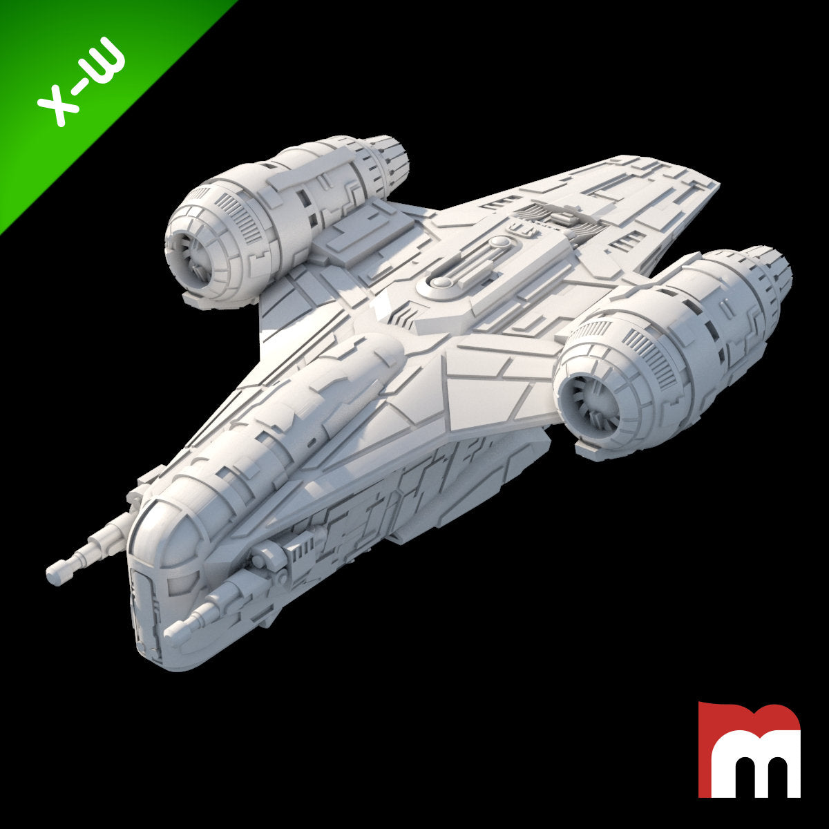 (XW) Razor Crest - Mel Miniatures - Miniatures by Only-Games.co